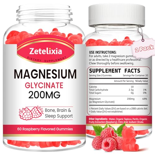 raspberry flavour magnesium supplement