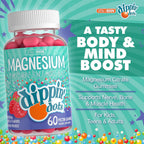 Raspberry flavour magnesium supplements for stress relief