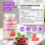 raspberry flavour potassium supplement
