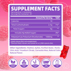 raspberry flavour potassium supplement