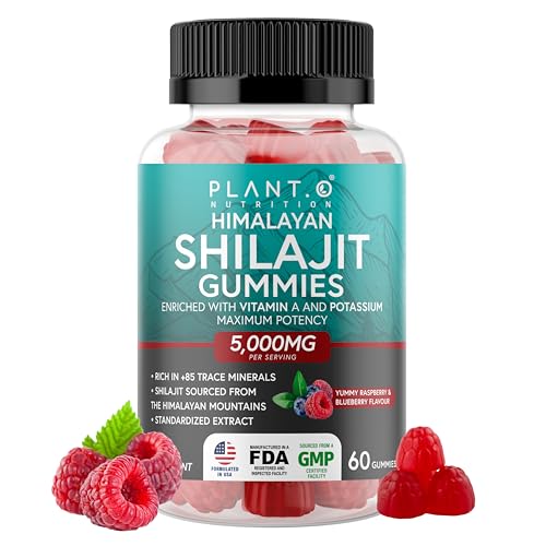 raspberry flavour shilajit gummies
