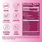 Raspberry flavour sports electrolyte packets