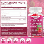 Raspberry flavour vitamin B2 supplement