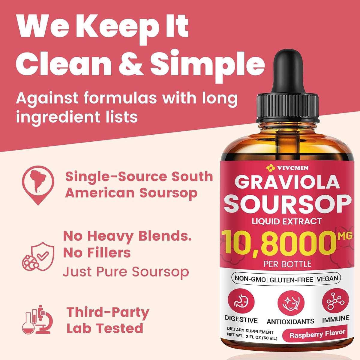Raspberry flavoured antioxidant blend