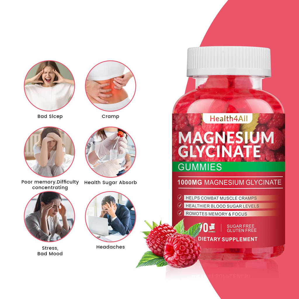 raspberry flavoured magnesium gummies