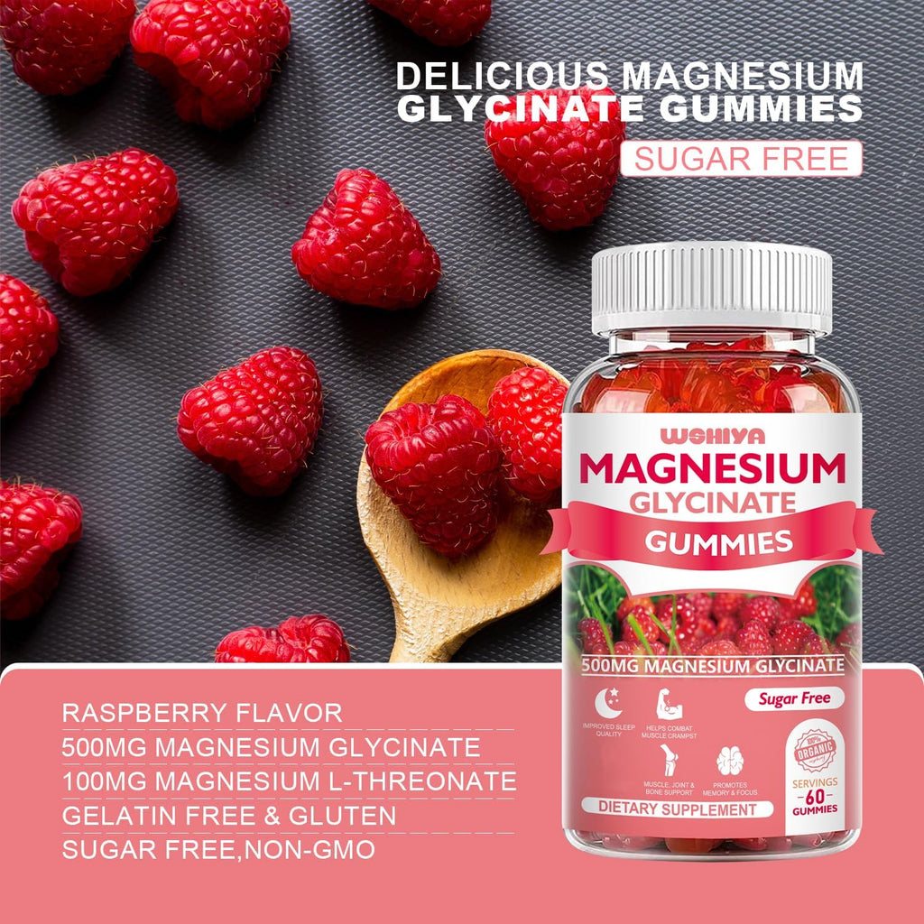 raspberry-flavoured magnesium supplement