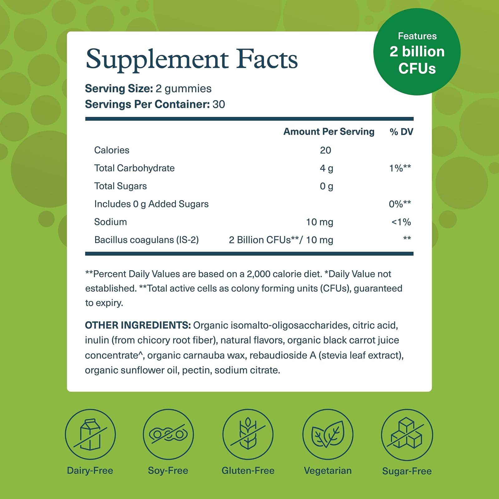 Raspberry flavoured probiotics for women