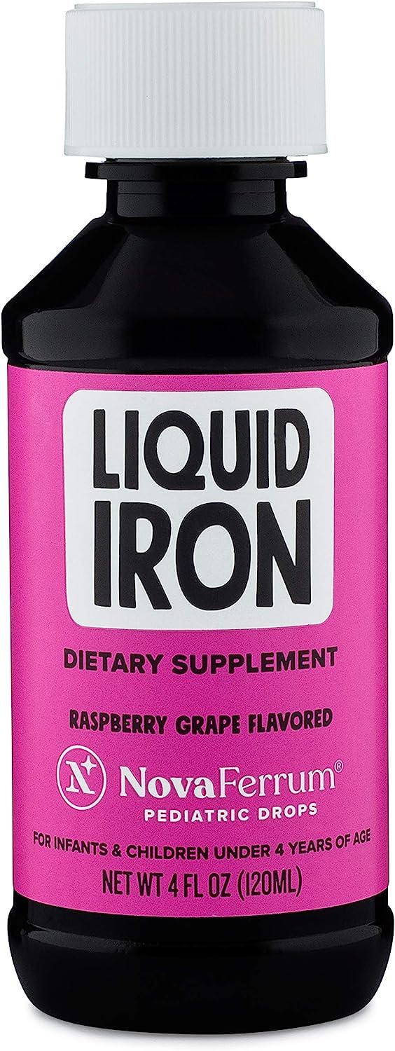 raspberry grape iron drops