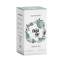 Raspberry green tea pyramid sachets