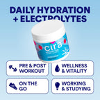 Raspberry hibiscus electrolyte powder mix