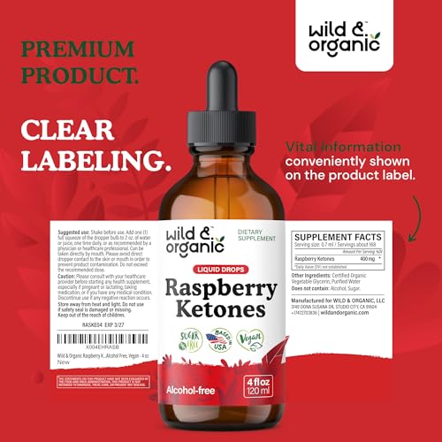 raspberry ketones drops for wellness routine