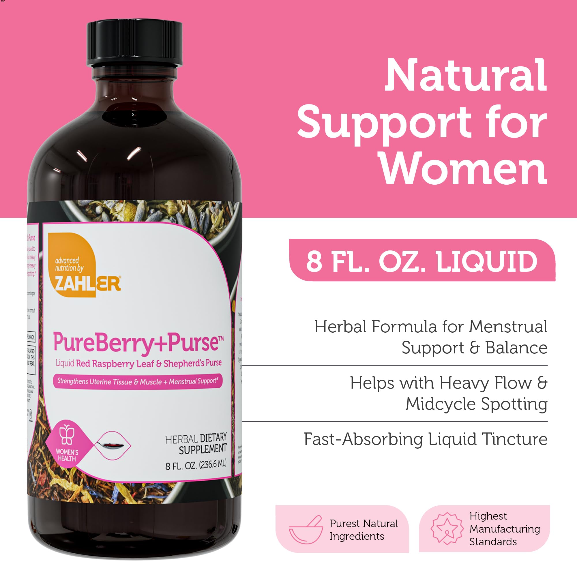 raspberry leaf and shepherd's purse blend