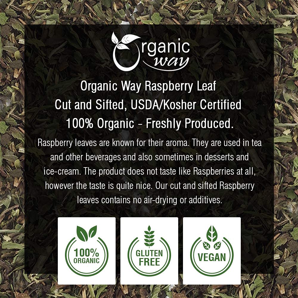 Raspberry leaf cut and sifted quality