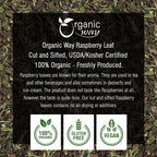 Raspberry leaf cut and sifted quality