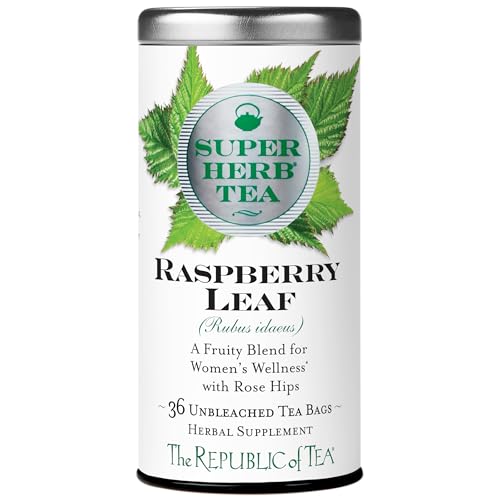 Raspberry leaf herbal tea bags