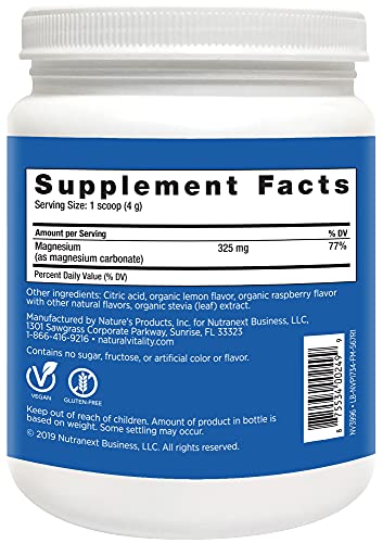 Raspberry lemon magnesium for mood support