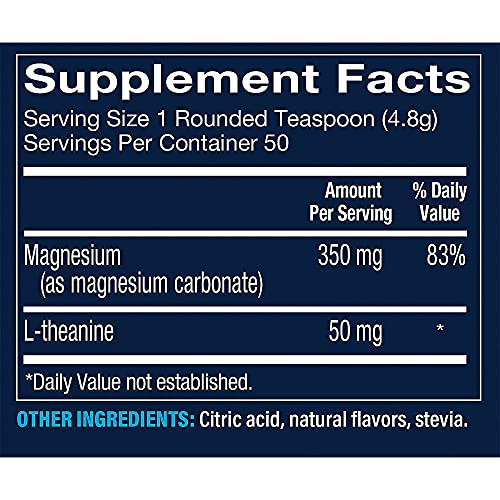 Raspberry lemon magnesium powder mix