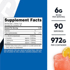 Raspberry lemonade BCAA amino acids