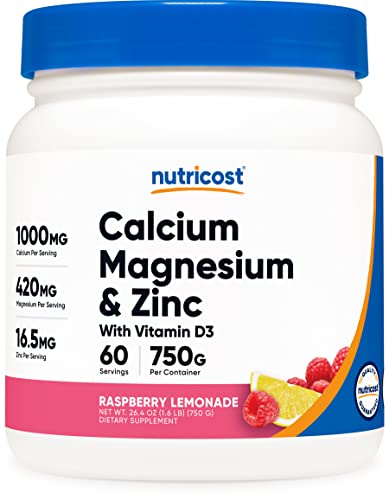 Raspberry lemonade calcium powder drink