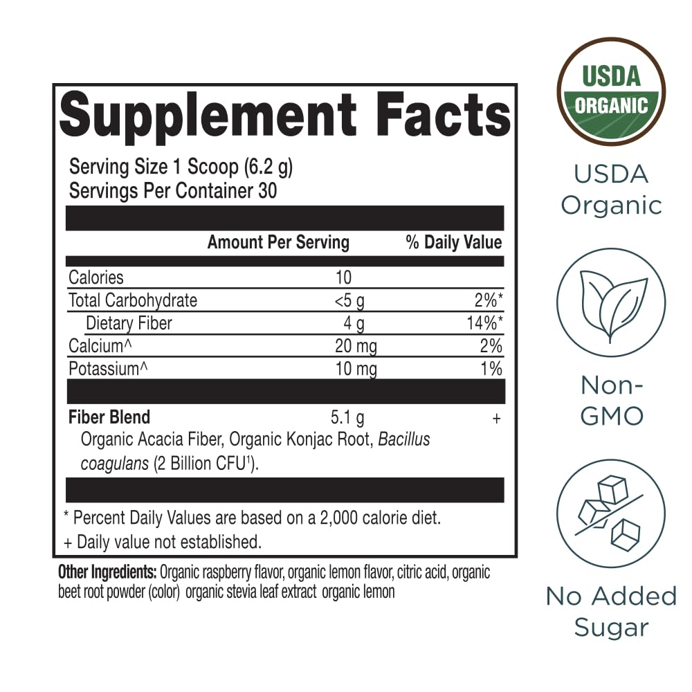 raspberry lemonade digestive enzymes supplement