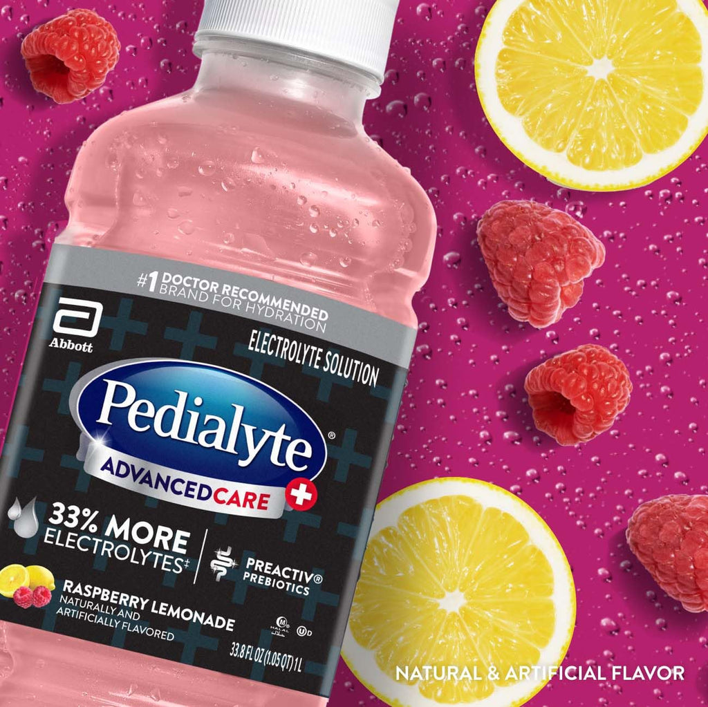 Raspberry lemonade electrolyte beverage