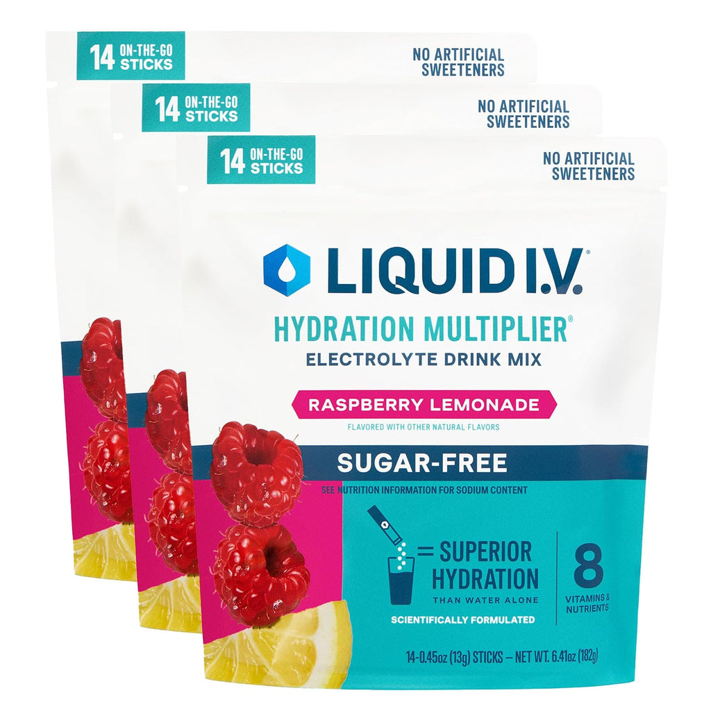 Raspberry lemonade electrolyte powder