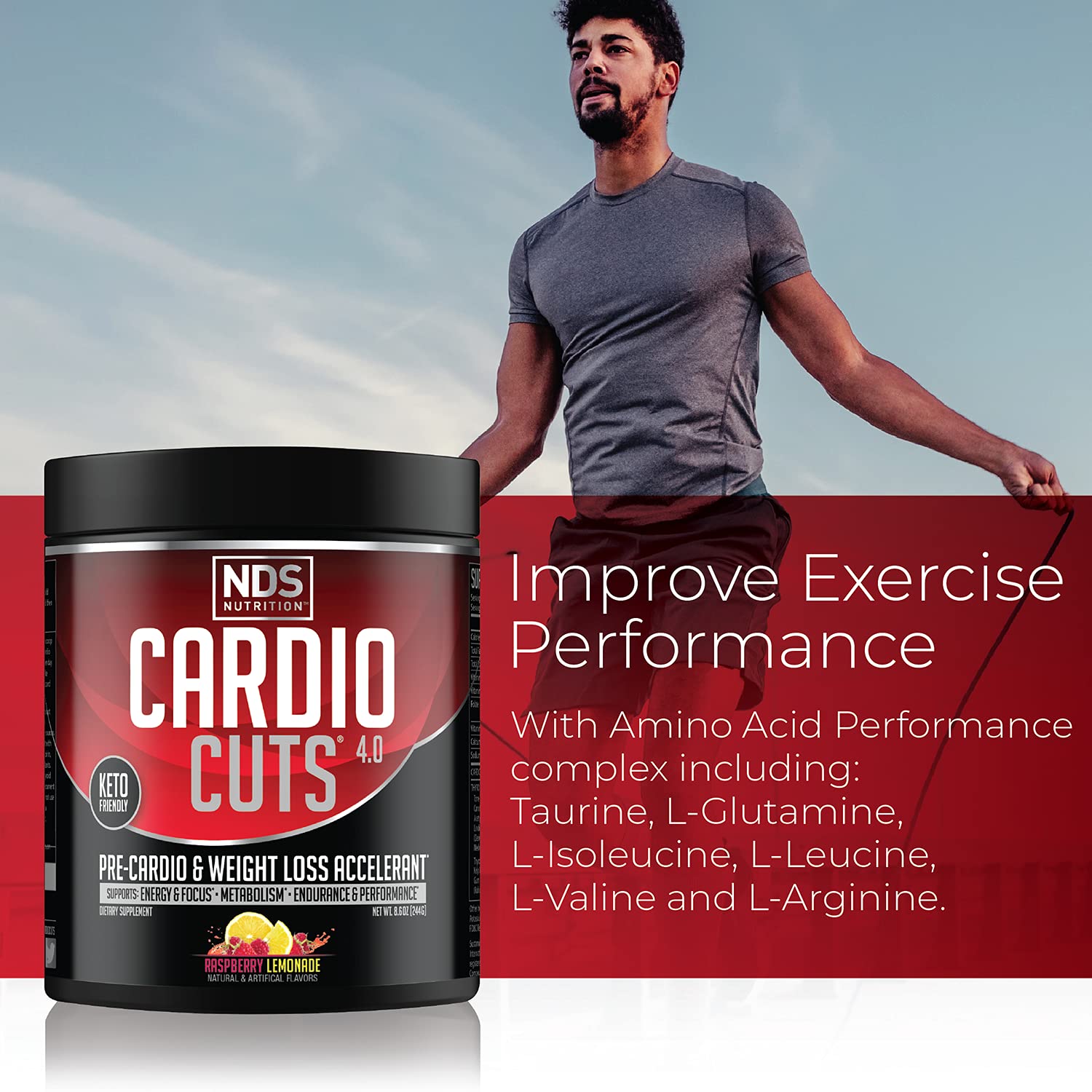 Raspberry lemonade pre-workout flavour