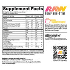 Raspberry Lemonade pre workout supplement