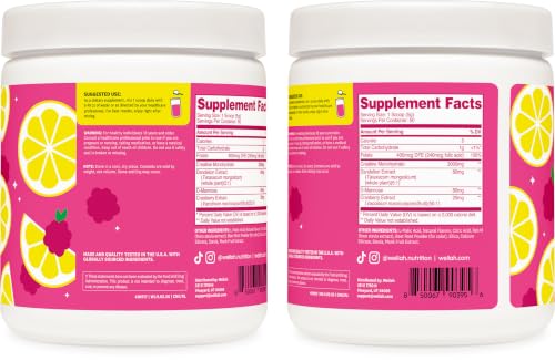 Raspberry lemonade sports nutrition supplement
