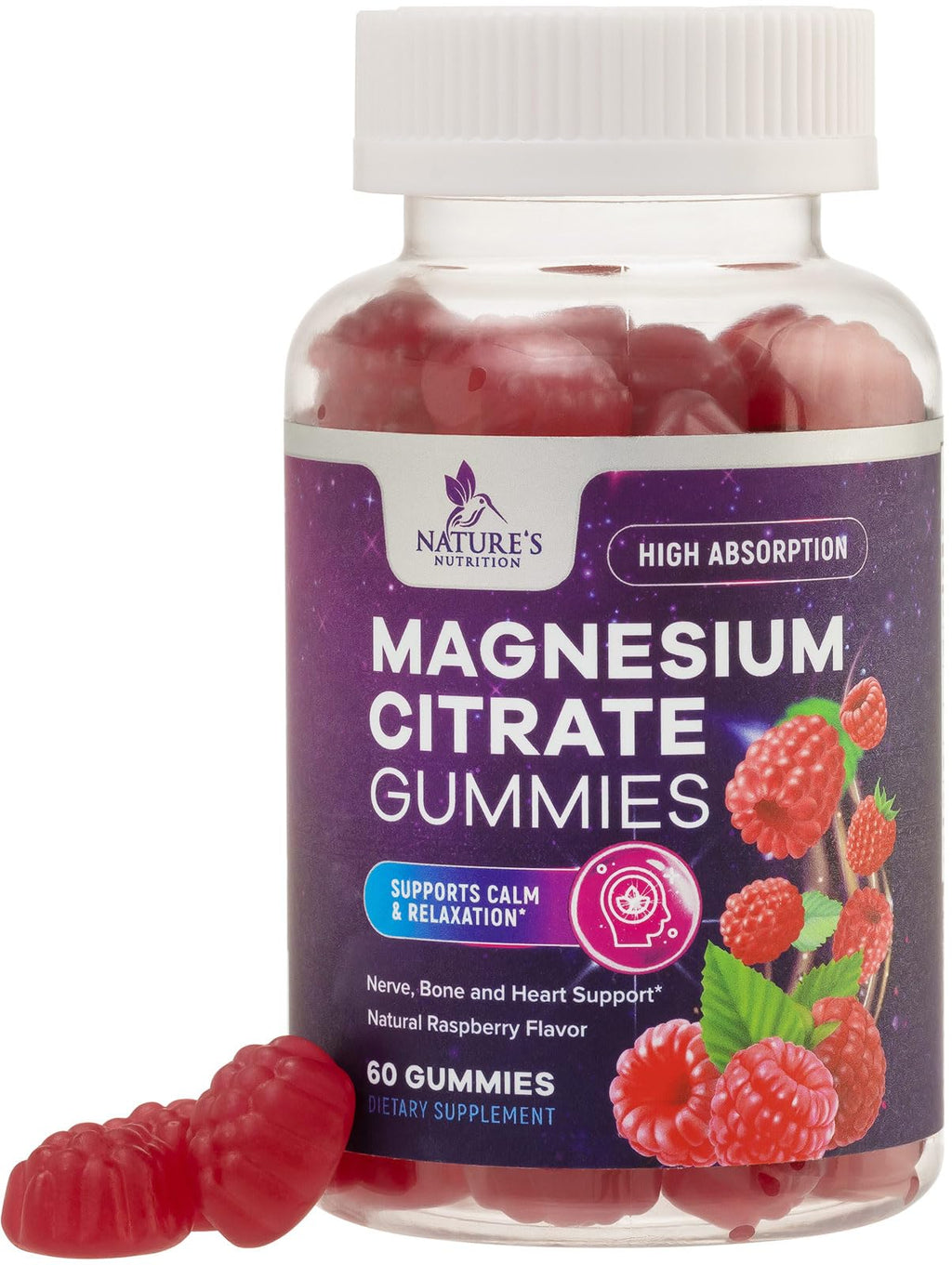 raspberry magnesium citrate gummies