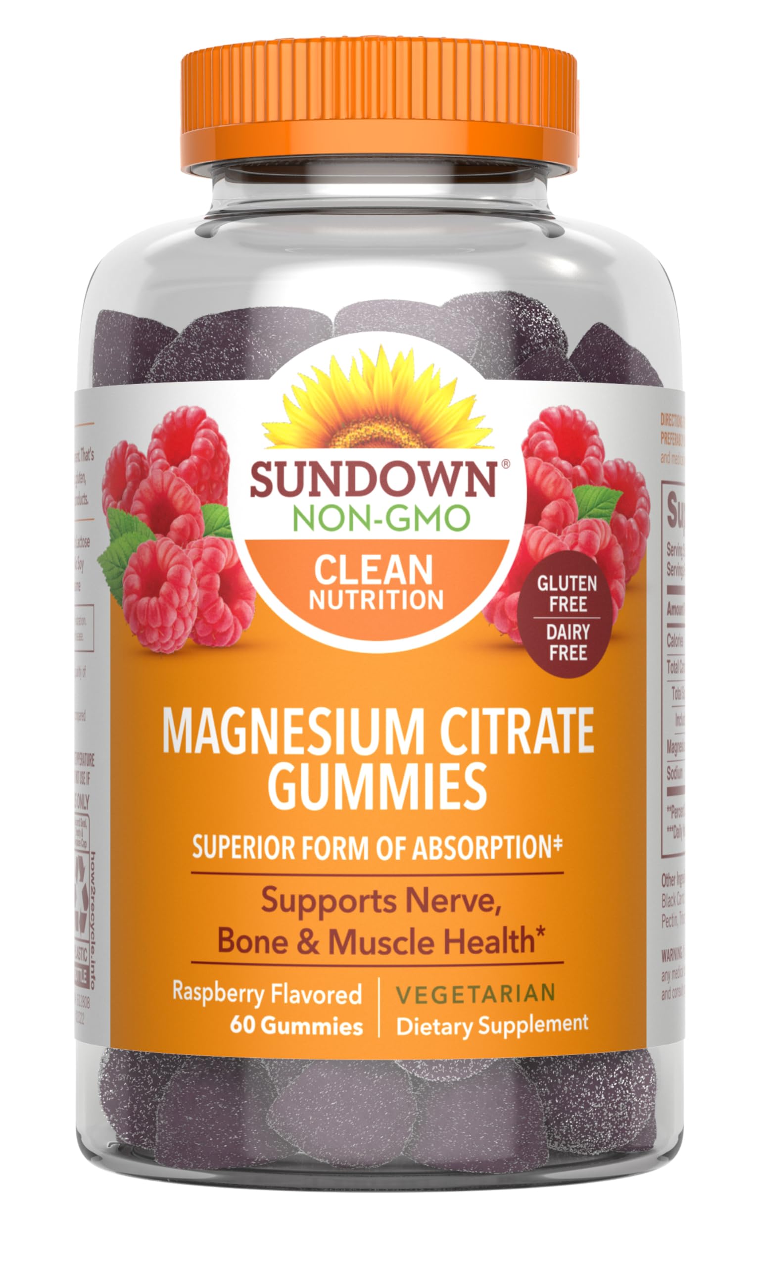raspberry magnesium citrate gummies