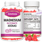 Raspberry magnesium glycinate gummies