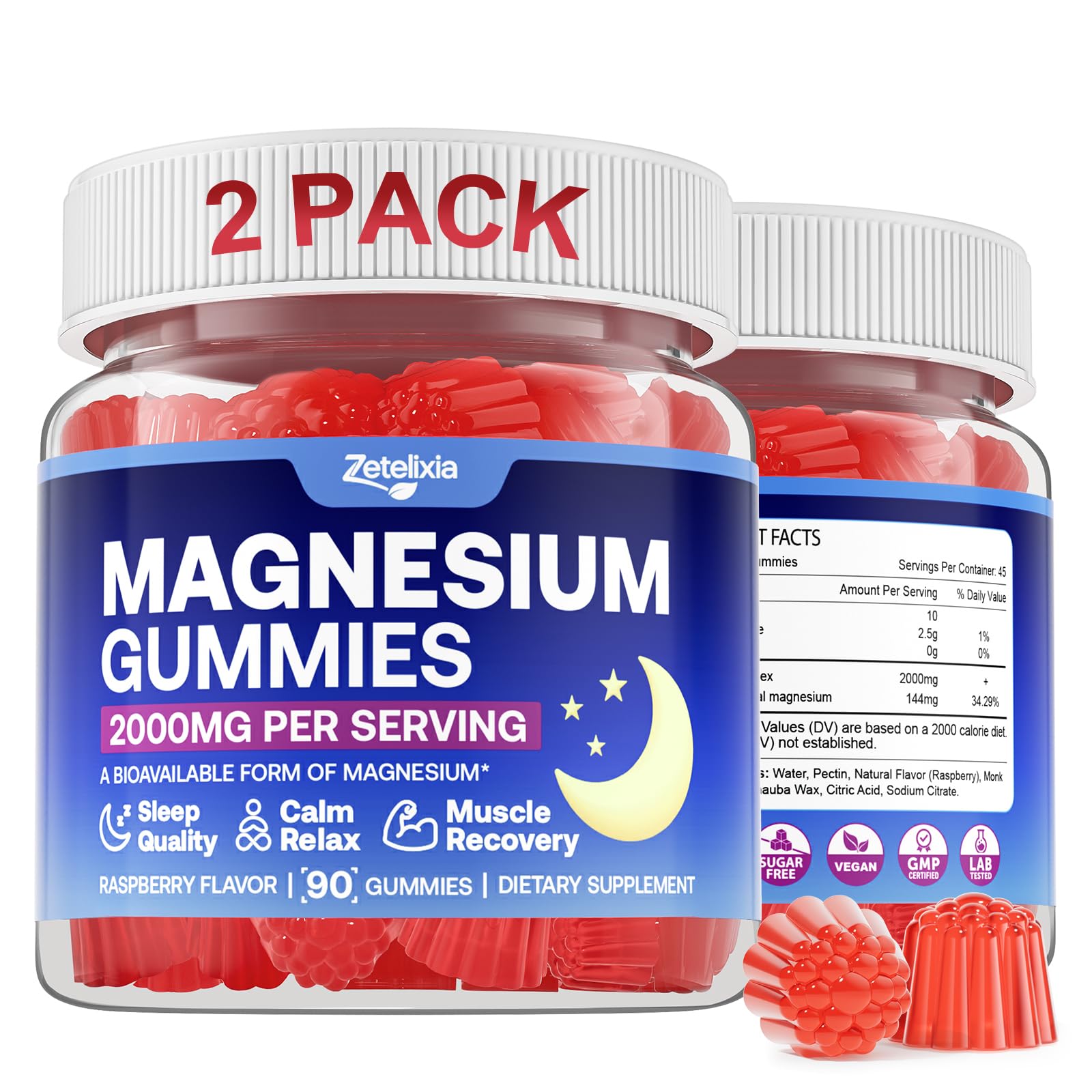 raspberry magnesium gummies for relaxation