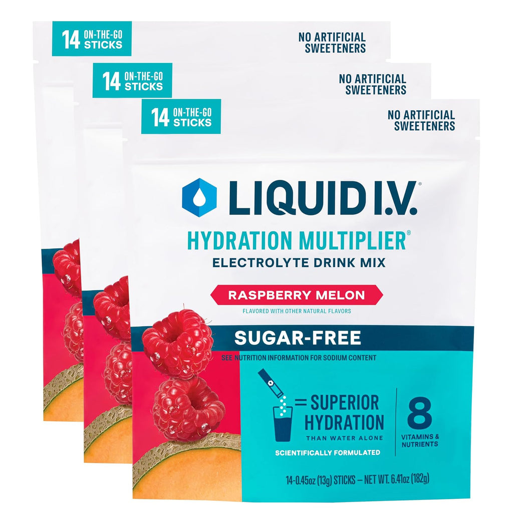 Raspberry melon electrolyte powder