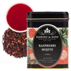 Raspberry Mojito herbal tea blend