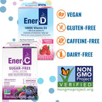 Raspberry multivitamin powder sachets