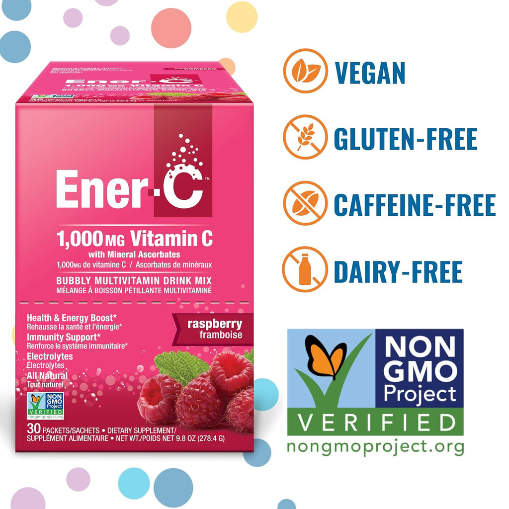 Raspberry multivitamins for daily energy