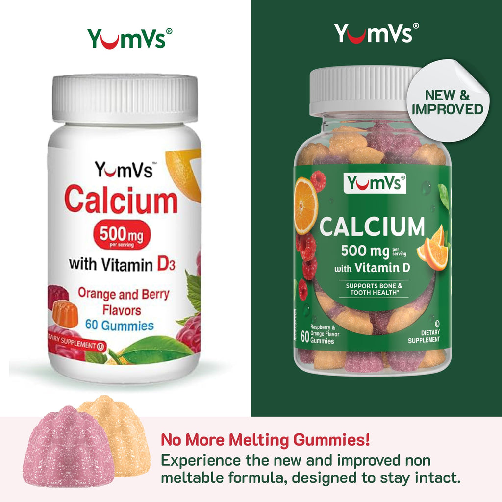 raspberry orange flavour calcium gummies