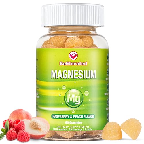 raspberry peach magnesium gummies