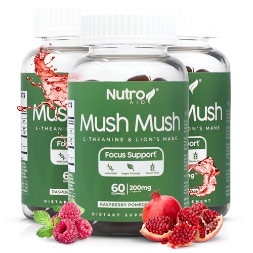 Raspberry pomegranate mushroom energy boost