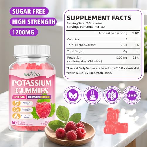 raspberry potassium supplements for energy