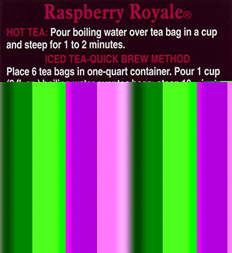 Raspberry Royale tea for refreshing brews
