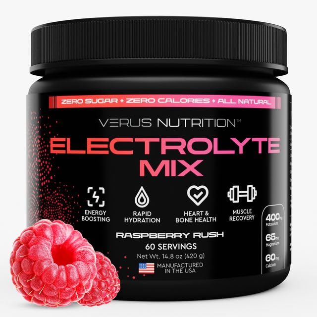 Raspberry Rush electrolyte powder benefits