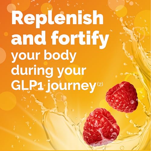 Raspberry vitamin C drink packets