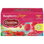 Raspberry Zinger herbal tea bags