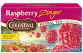 Raspberry Zinger herbal tea bags