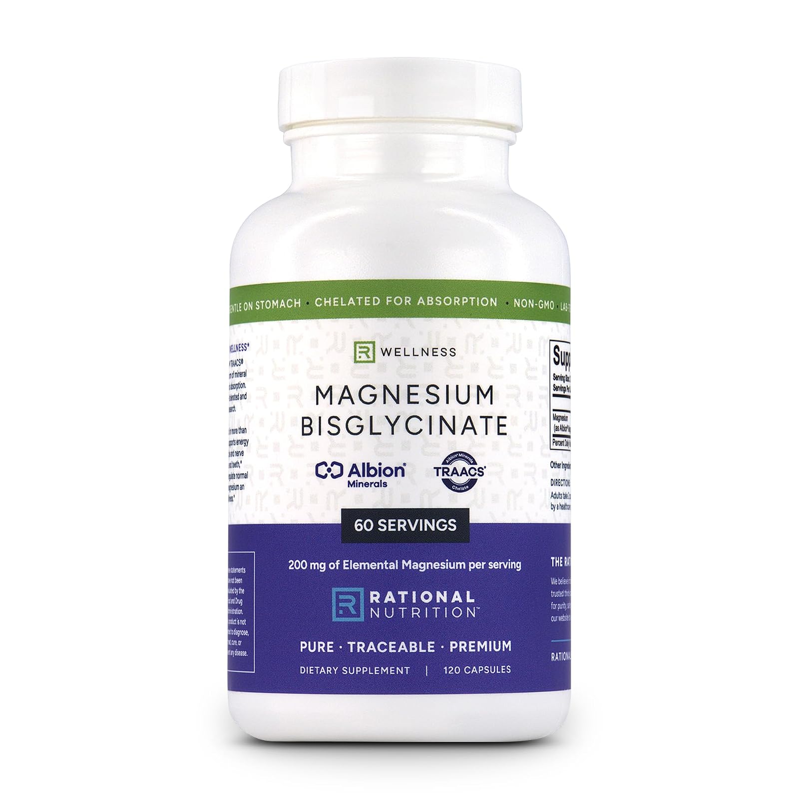 Rational Nutrition magnesium supplement capsules
