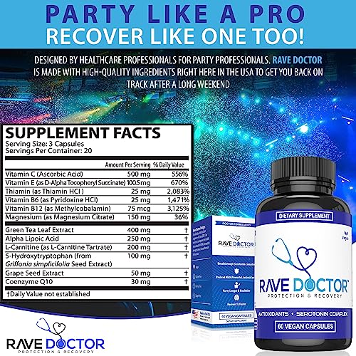 Rave Doctor 5-HTP for emotional balance
