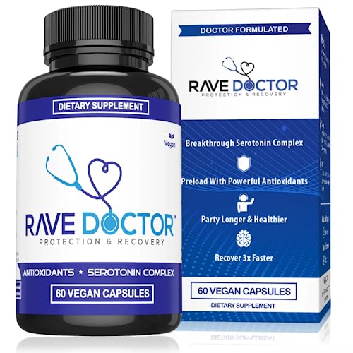 Rave Doctor 5-HTP mood support capsules