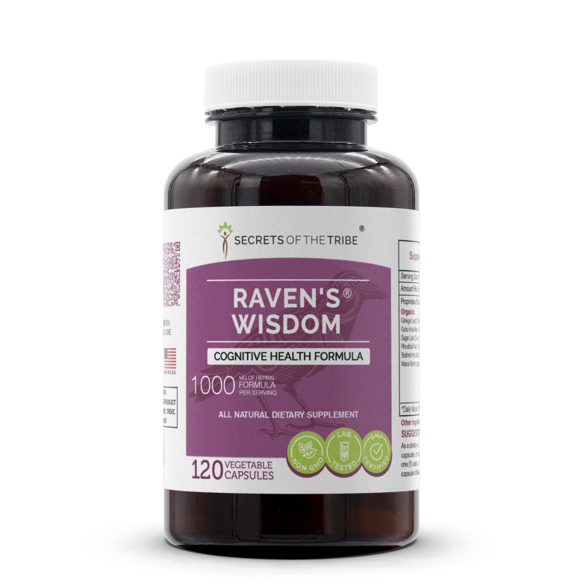 Raven's Wisdom cognitive health support